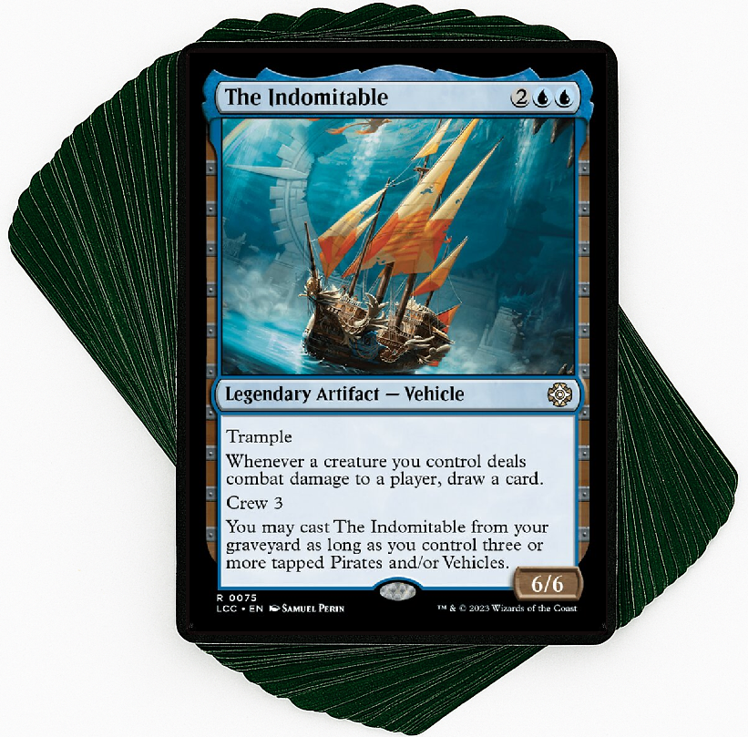 The Indomitable - Vehicle..as a Commander?!?! – Thursday Night Magic